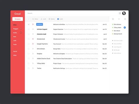 Gmail User Interface