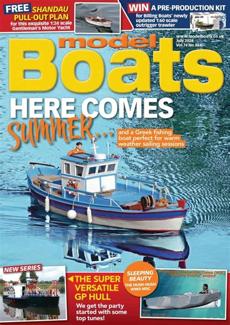 Model Boats Issue 884 July 2024 Pdf Download Free