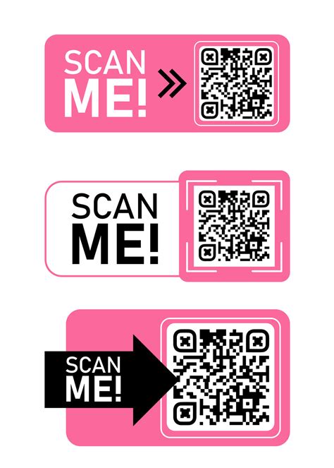 qr code for smartphone with scan me text qr code for payment e wallet web mobile app ui ux