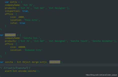 手把手教你extjs从入门到放弃——篇十八示例15extobject的方法讲解，chain，each，fromquerystring，getkey，getkeys，getsize等