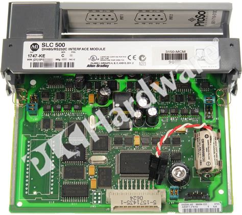 PLC Hardware: ProSoft Technology 3150-MCM Modbus Master/Slave Comm. Module