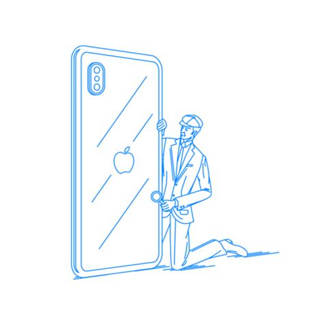 手帳を見せる男性 Sashie 自由に使えるシンプルイラスト Simple Illustration For Free Use