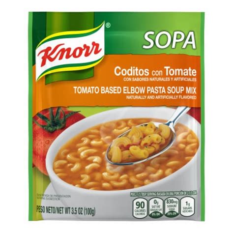 Knorr Pasta Soup Mix Tomato Based Elbow Pasta 35 Oz Pack Of 32 32 Pack Kroger