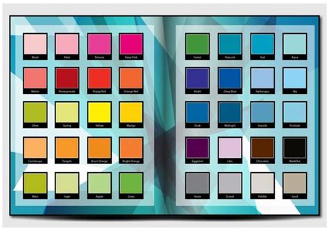 Cmy Color Chart 111397 Vector Art At Vecteezy