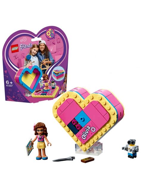 Лего 41357 Шкатулка-сердечко Оливии Lego Friends купить в Минске