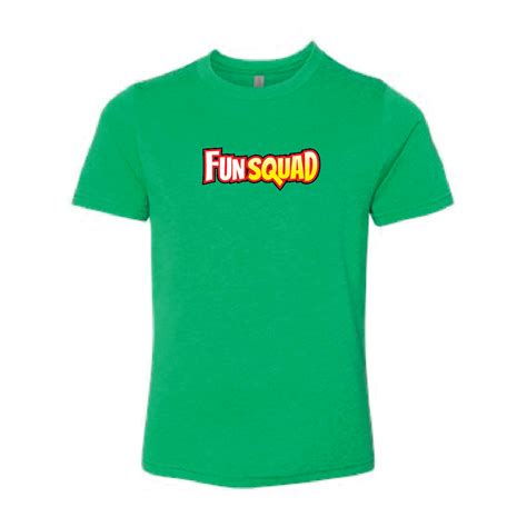 T Shirt Classic Fun Squad Red Funsquadmerch
