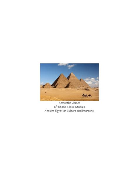 King Tut Lesson Plan Pdf Tutankhamun Facebook