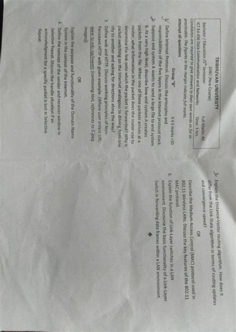 Campus Book Previous Year Question Solution Data Communication And