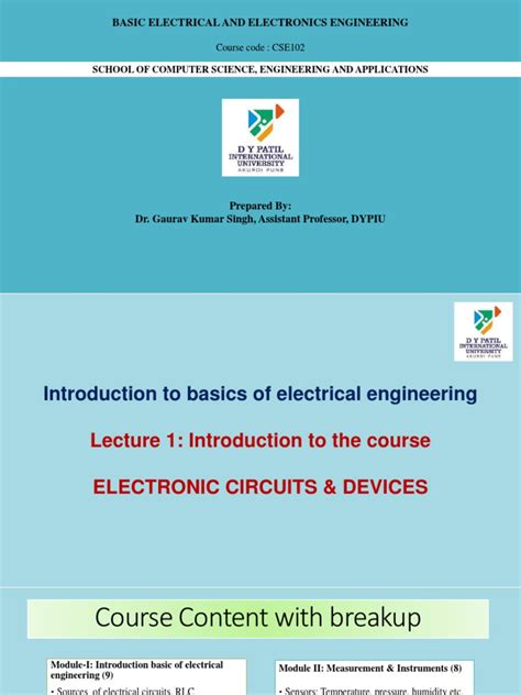 bee unit 1 lecture 1 introduction basics pdf electrical