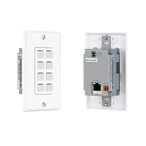 Kanexpro Wp Ipkeypad8 8 Button Control Based Ip Keypad Conference Room Av