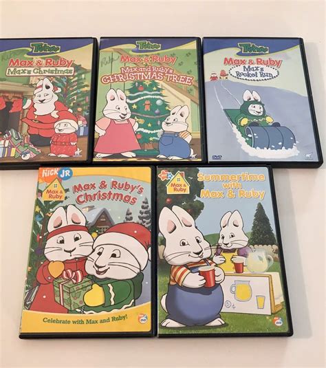 Nickjr Max And Ruby Christmas Dvd Bundle Christmas Dvd Max And Ruby