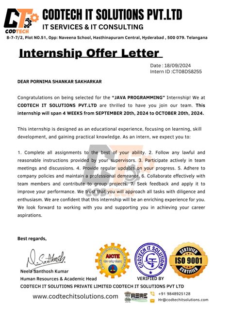 Connection Internship Java Codtechitsolutions Newbeginning