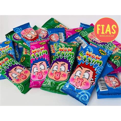 20 Packs Wow Asim Candy Candies Paninda Candy Paninda Paninda