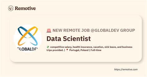 Hiring Data Scientist Globaldev Group