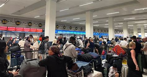 Manchester Airport Live Updates After Cancellations And Delays Hits