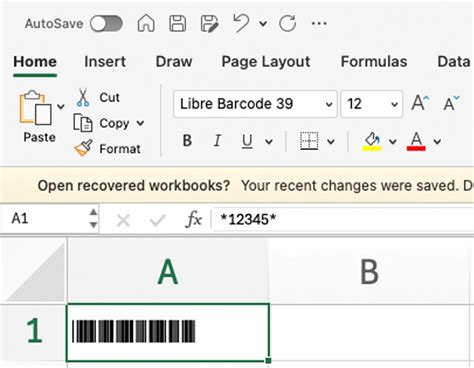 How To Create Barcodes In Excel Font Add In And Api Methods
