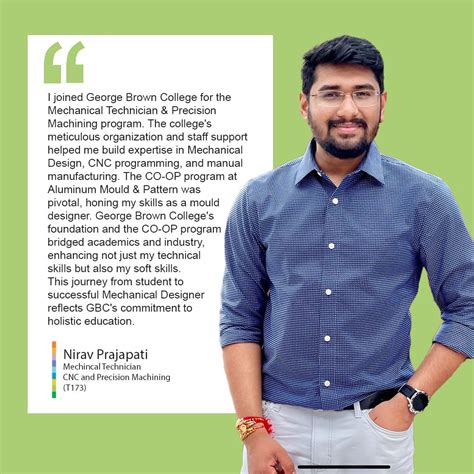Meet Nirav Prajapati Our Talented George Brown College Alumnus Who