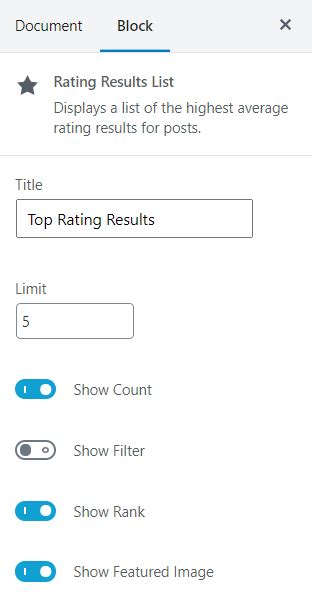 Demo Page Free Version Multi Rating Pro