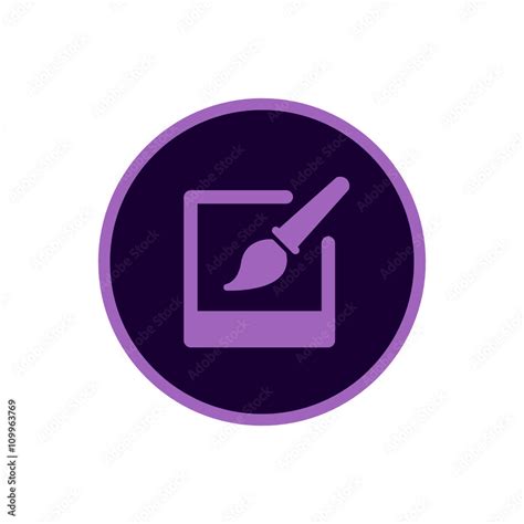 Colorful Cc Button Stock Vector Adobe Stock