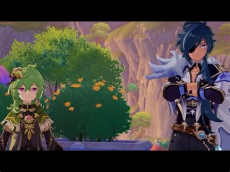 Remember When Kaeya Was Fighting With Collei Youtube