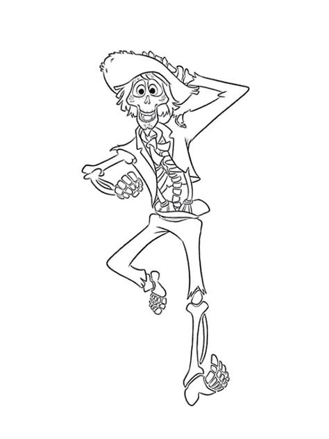 Coloriage Coco Disney à Imprimer Sur Coloriageenfantcom