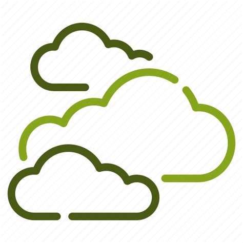 Cloud Weather Computing Cloudy Data Network Storage Icon
