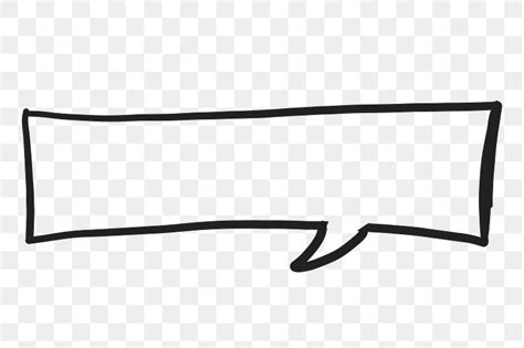 Speech Bubble Rectangle Png