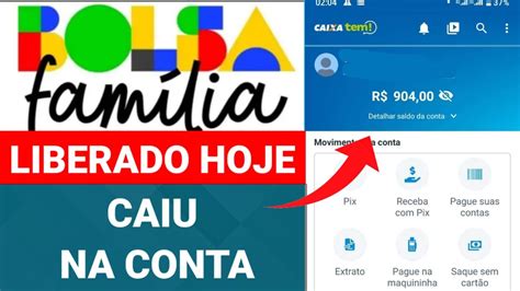 CAIU NA CONTA PAGAMENTO DO BOLSA FAMÍLIA LIBERADO HOJE SÁBADO NO