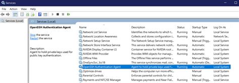 Ssh Agent Service Is Disabled Jeremys Awesome Blog