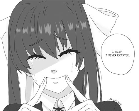 Monika In Manga Style Rjustmonika