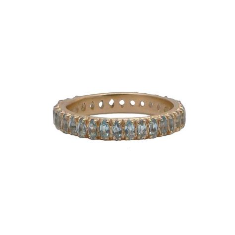Marquis Stone Stack Band Lewis Jewelers Inc