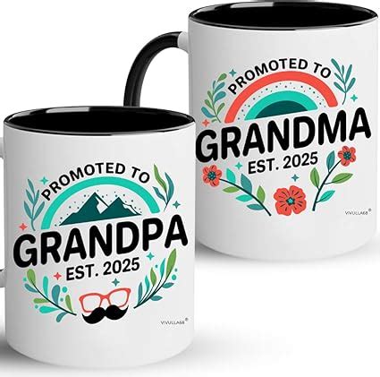 Amazon Christmas Gifts For First Time Grandparents Cup Grandparents Baby Announcement