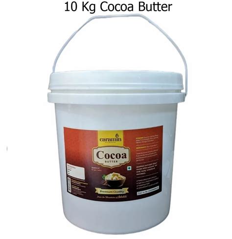Caramin Flavor Unsweet Raw Cocoa Butter Packaging Type Bucket