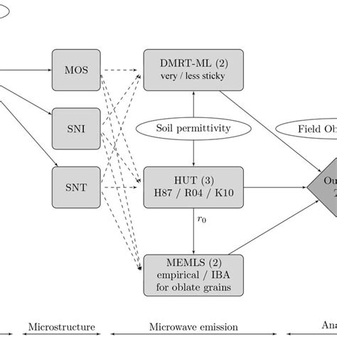 Flowchart Showing Flow Of Information From Jim Snow Evolution Model