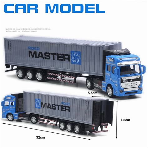 Jual Mainan Diecast Truck Container Truk Kontainer Truk Tangki