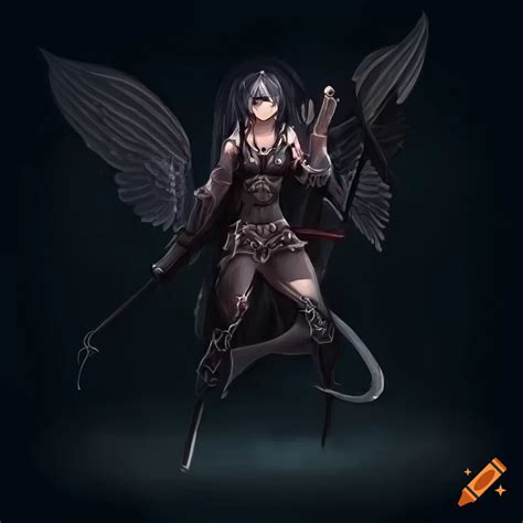 Mystic Female Demon Hunter With Crossbows