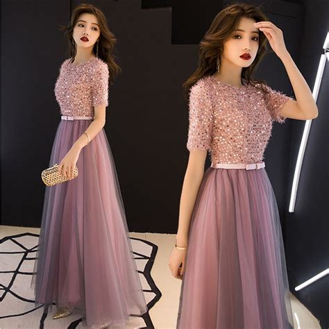 Banquet Evening Dress Women 2023 Long Style Elegant Celebrity Slim And