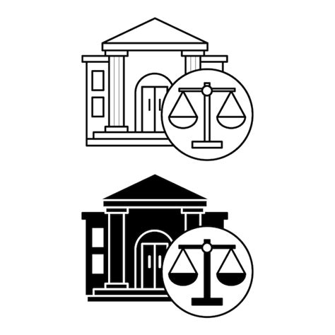 Courtroom Balance Symbols Vectors & Illustrations for Free Download | Freepik