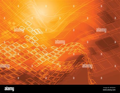 Colourful Technical Background Vector Illustration Eps 10 Stock Vector