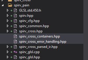 Spirv Cross CompilerGLSL Linking Issue Issue KhronosGroup SPIRV Cross GitHub