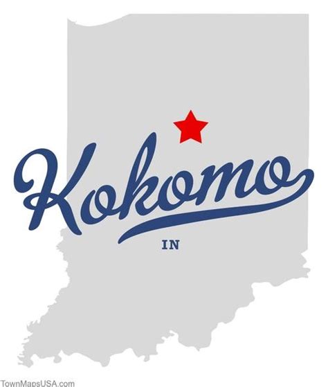 Map Of Kokomo Indiana In Kokomo Indiana Kokomo Indiana