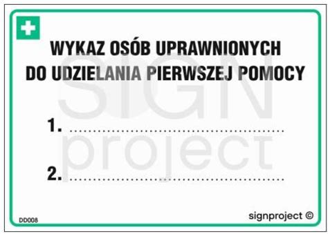 Libres Polska Signproject Dd008 Wykaz Osób Uprawnionych Do Udzielania