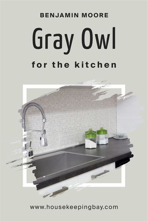 Gray Owl 2137 60 In The Kitchen By Benjamin Moore Benjamin Moore Grey