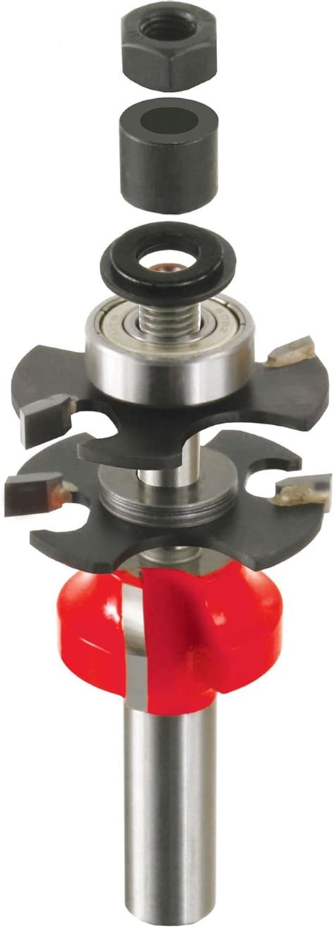 Freud New Premier Adjustable Rail And Stile Router Bit System Inch Shank One Size