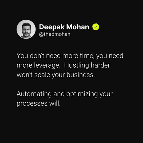 deepak mohan on linkedin a few years ago i was running a small