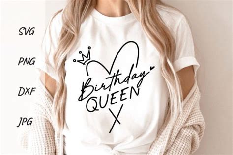 Birthday Queen Svg Sublimation Graphic By Dsigns · Creative Fabrica