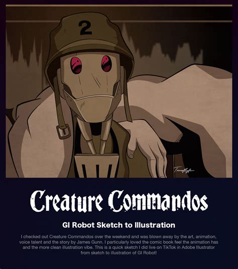 Creature Commandos: GI Robot :: Behance