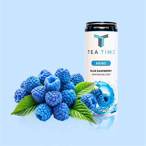 Blue Raspberry Tea Time Drinks