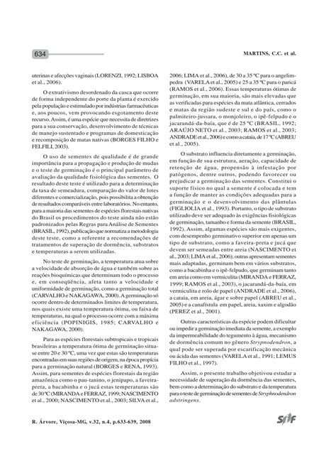 SOLUTION Temperatura E Substrato Para O Teste De Germina O De Sementes