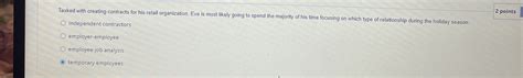 Solved Tasked With Creating Contracts For His Retail Chegg